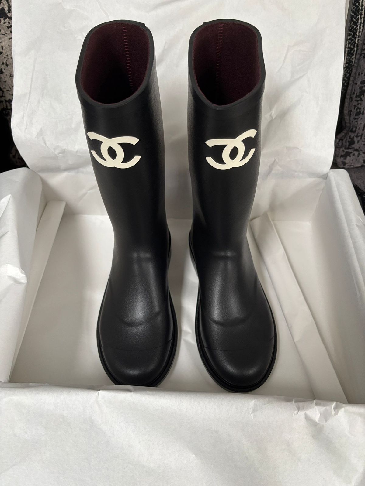 Chanel Rain Boots / Wellington boots – Personal Shopper London