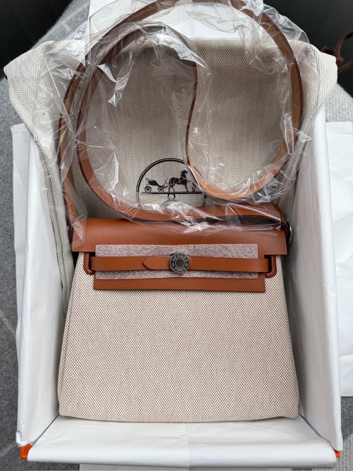 Hermès Mini Herbag 20 W Stamp – Personal Shopper London